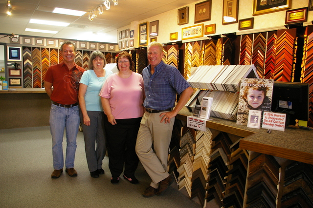 The art of framing: new owners of frame shop honing their skills ...