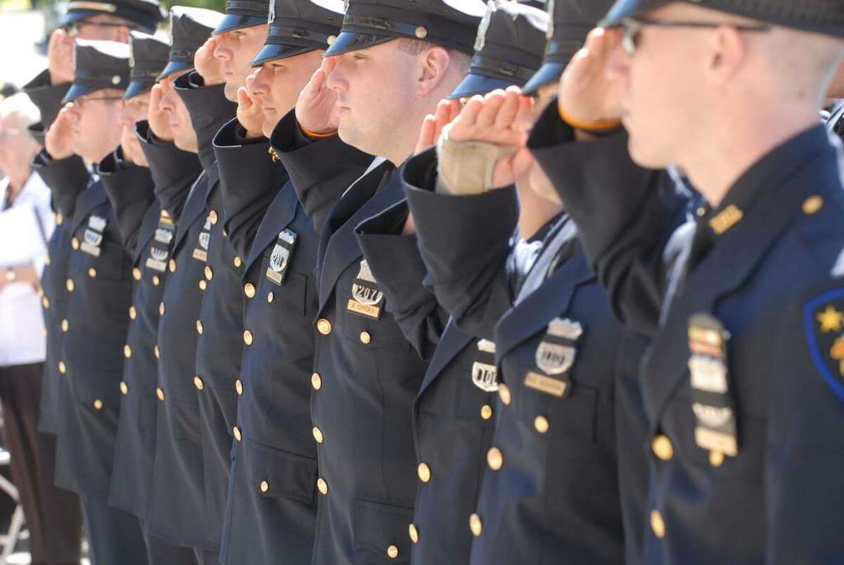 Troy police officers honored