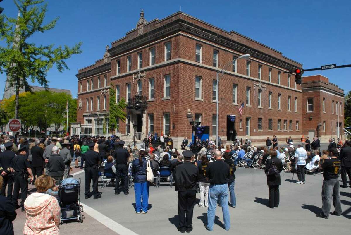 Troy police officers honored