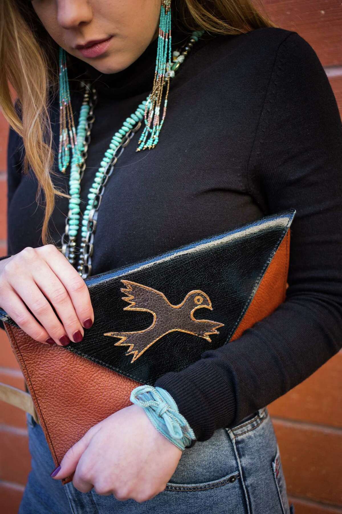 Rodeo fans, complete your look with turquoise or fringe