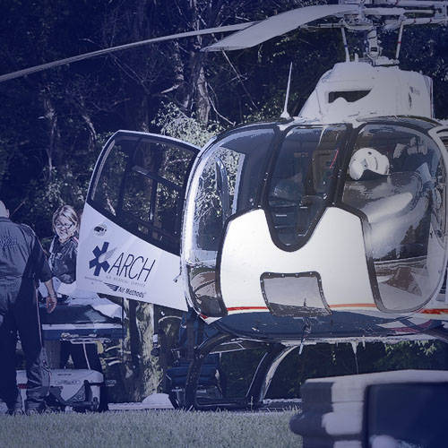 Woman airlifted to hospital after falling off motorcycle near Medora