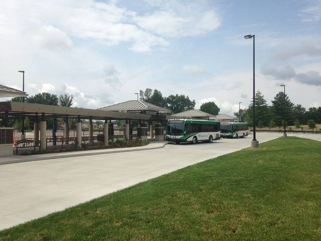 MCT buses now using new, Alton Regional Multi-Modal Transportation Center