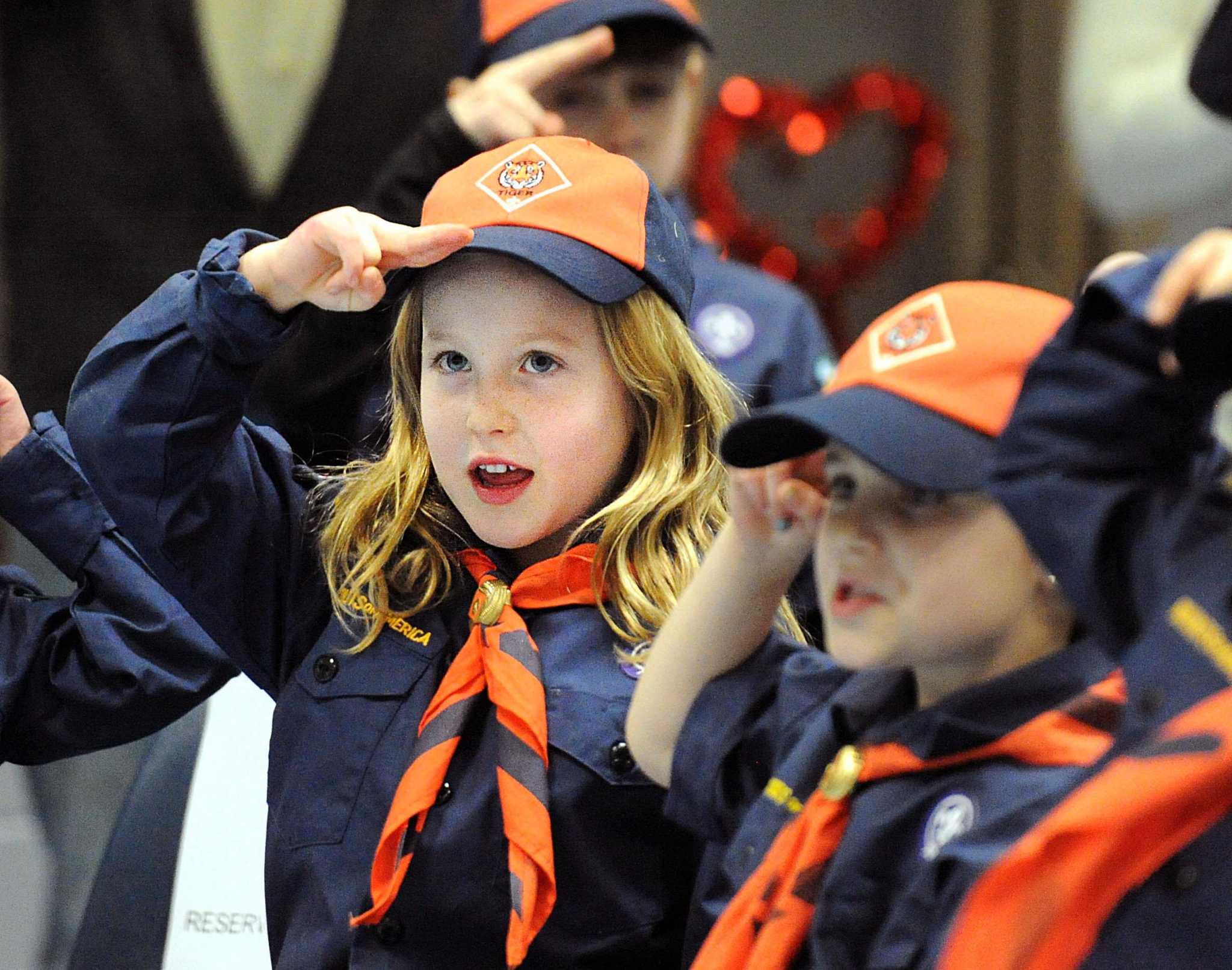 Girls make history as they join the Boy Scouting in Greenwich