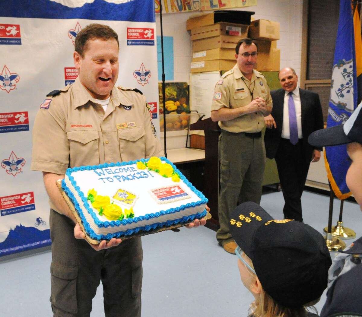 Girls make history as they join the Boy Scouting in Greenwich