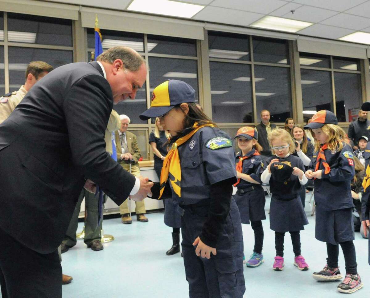 Girls make history as they join the Boy Scouting in Greenwich