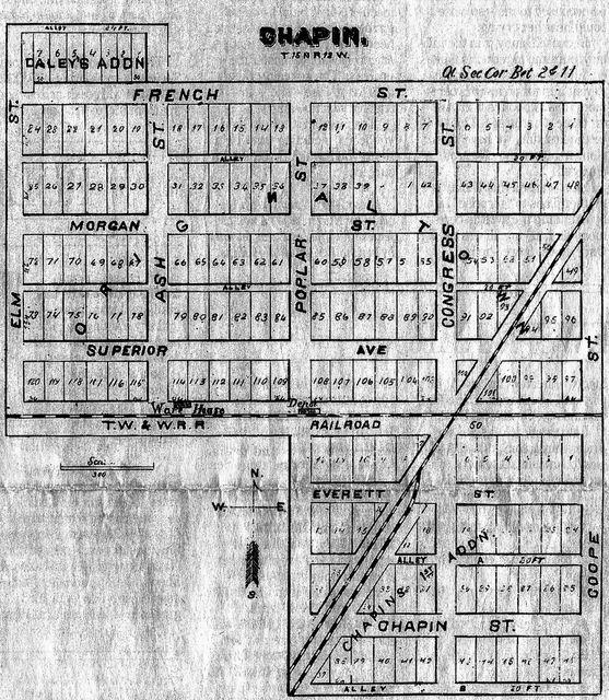 The way we were: Chapin’s founders had high hopes for town