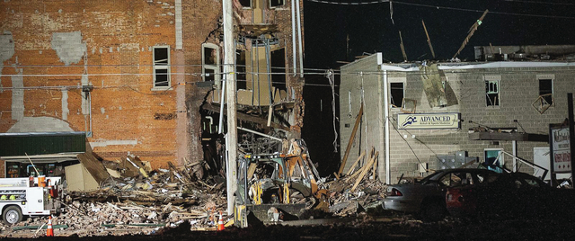 Recovery slow, but steady, after explosion