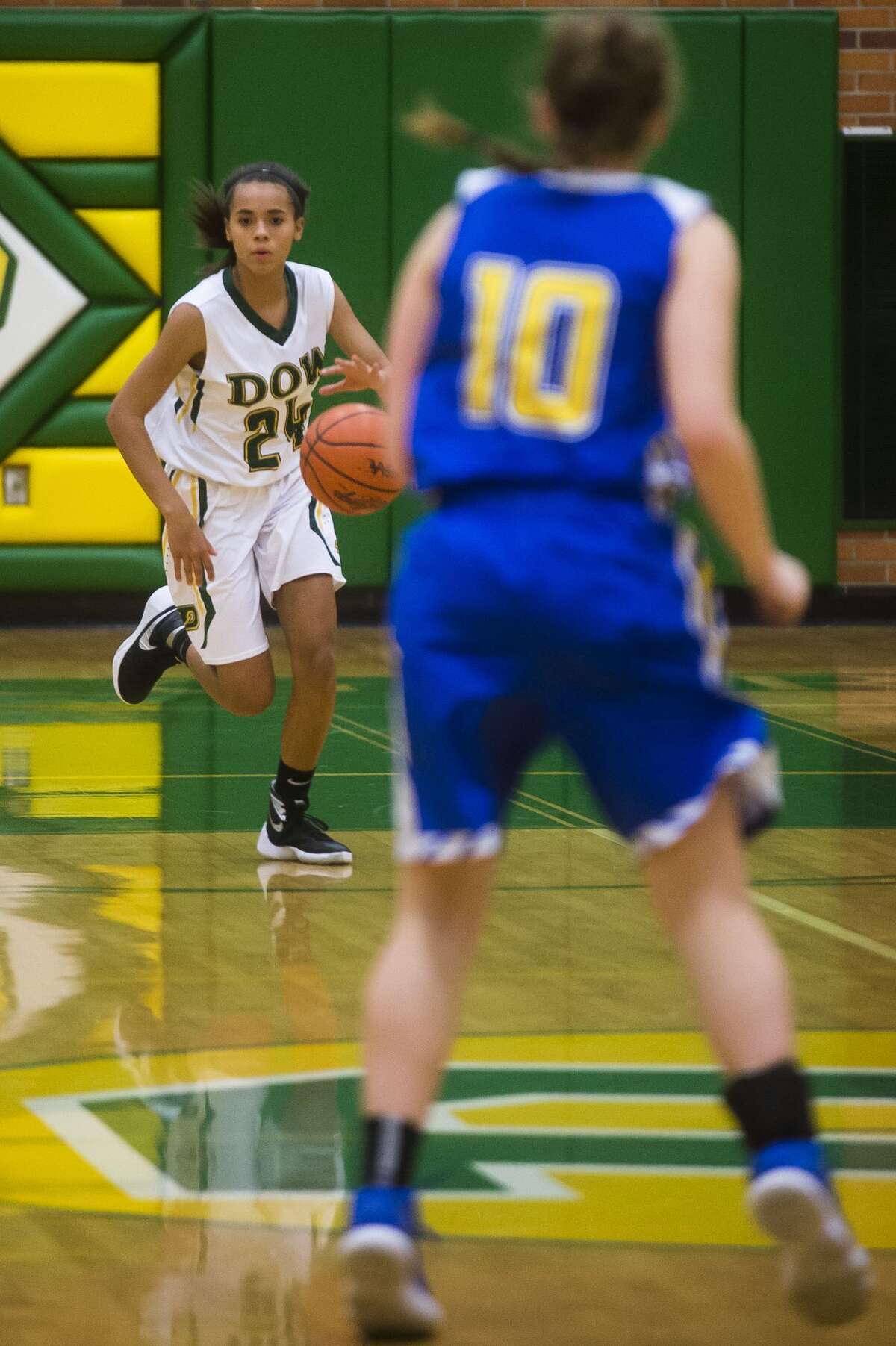 Davis scores 30 as Dow girls avenge loss to Chemics