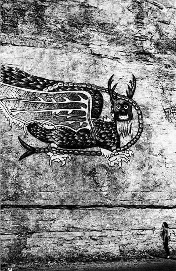 Our Past: Piasa Bird on the bluffs - Alton Telegraph
