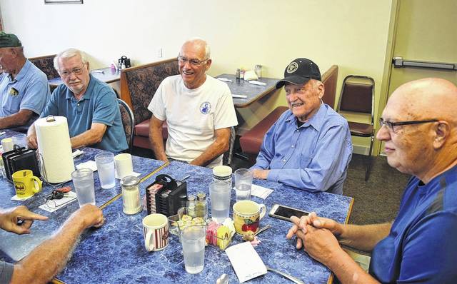 A cop of coffee: Retired officers enjoy camaraderie