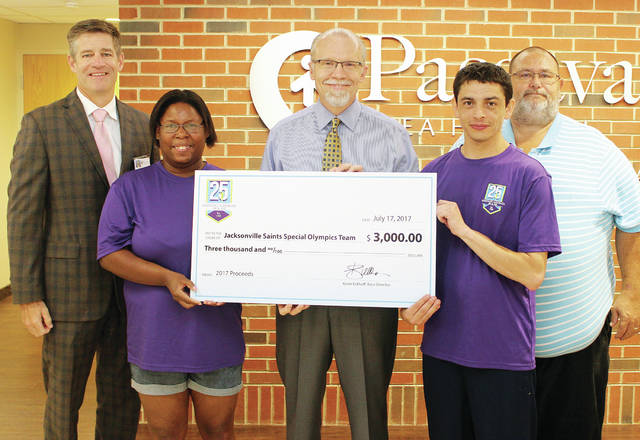 Passavant donates run proceeds