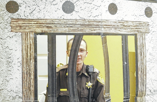 Locked up — for a good cause