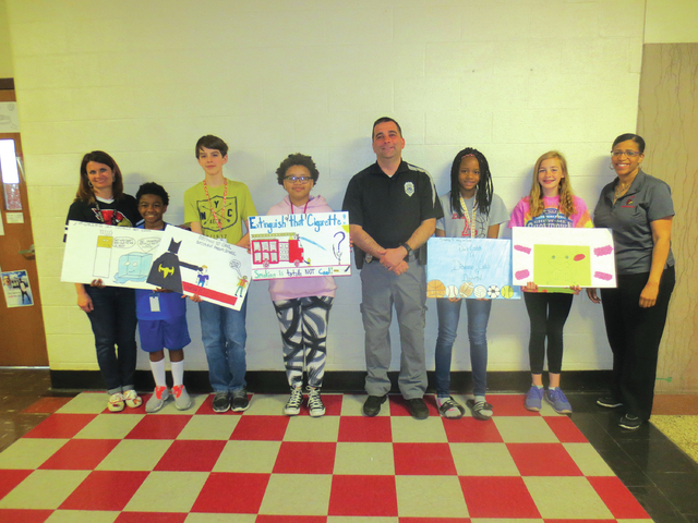 AMS students participate in Optimist Club poster contest
