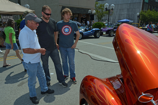 Curating the classics: Downtown car show draws thousands
