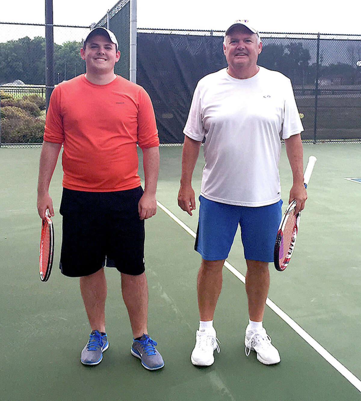 A CELEBRATION OF TENNIS AND ANDY SIMPSON: Doubles action concludes in ...