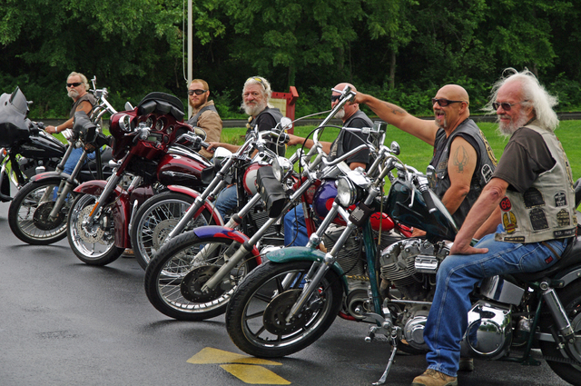 Bikers team up against heroin
