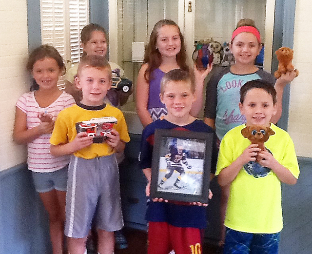 Children’s displays invoke history of Haskell Playhouse