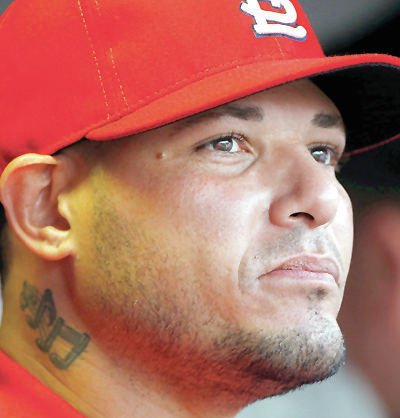 Molina catches firstbullpen, continuesrecovery from injury