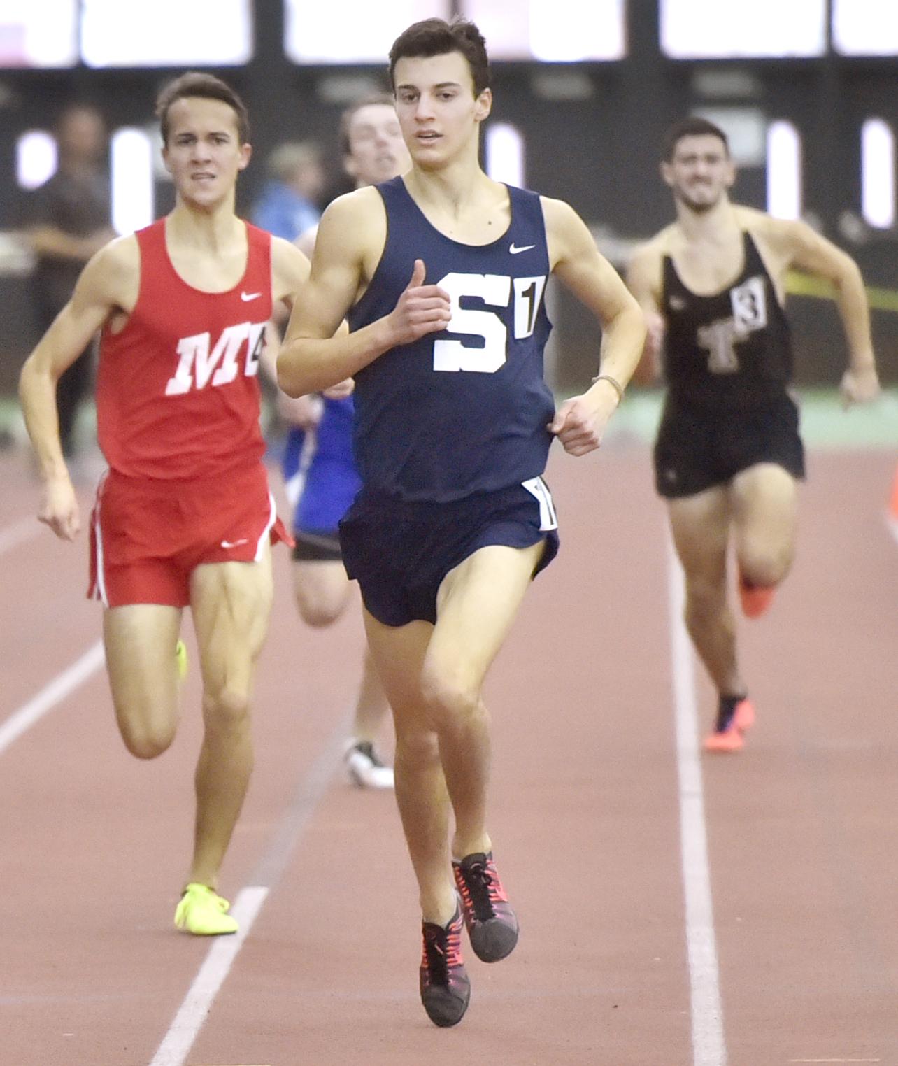 Danbury earns 5th straight Class LL indoor track title