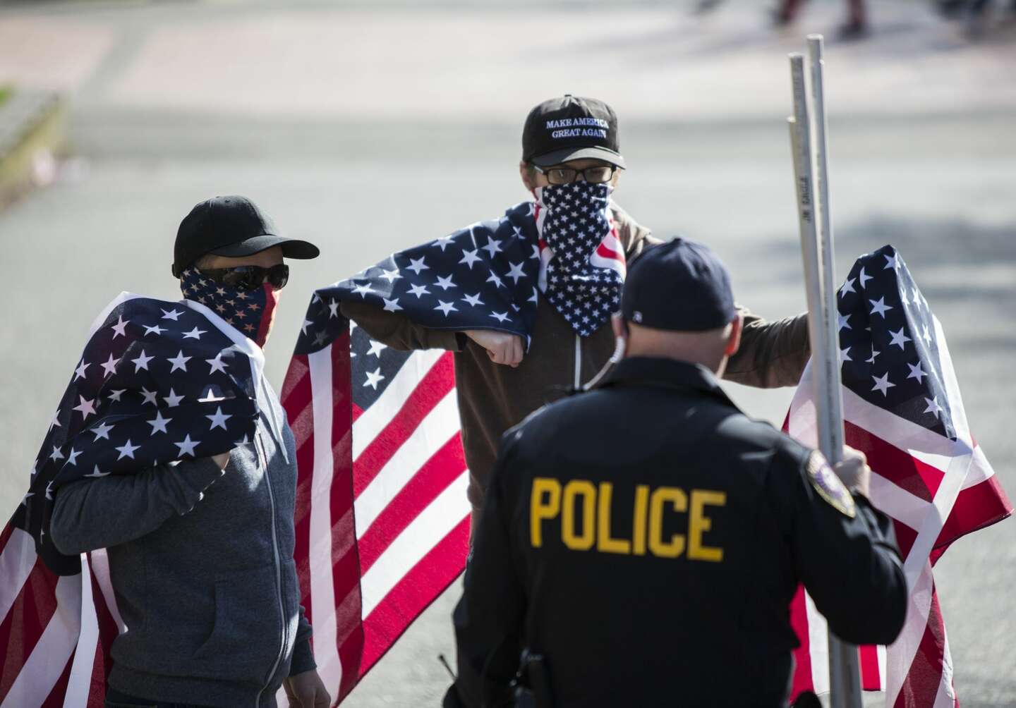 At least 5 arrested after skirmishes at UW rally, protest