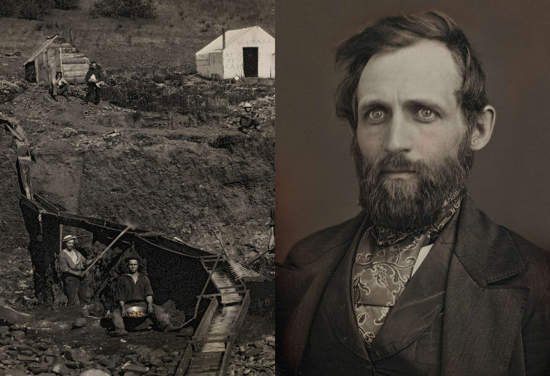 Incredible 19th century daguerreotypes show the faces of the Gold Rush
