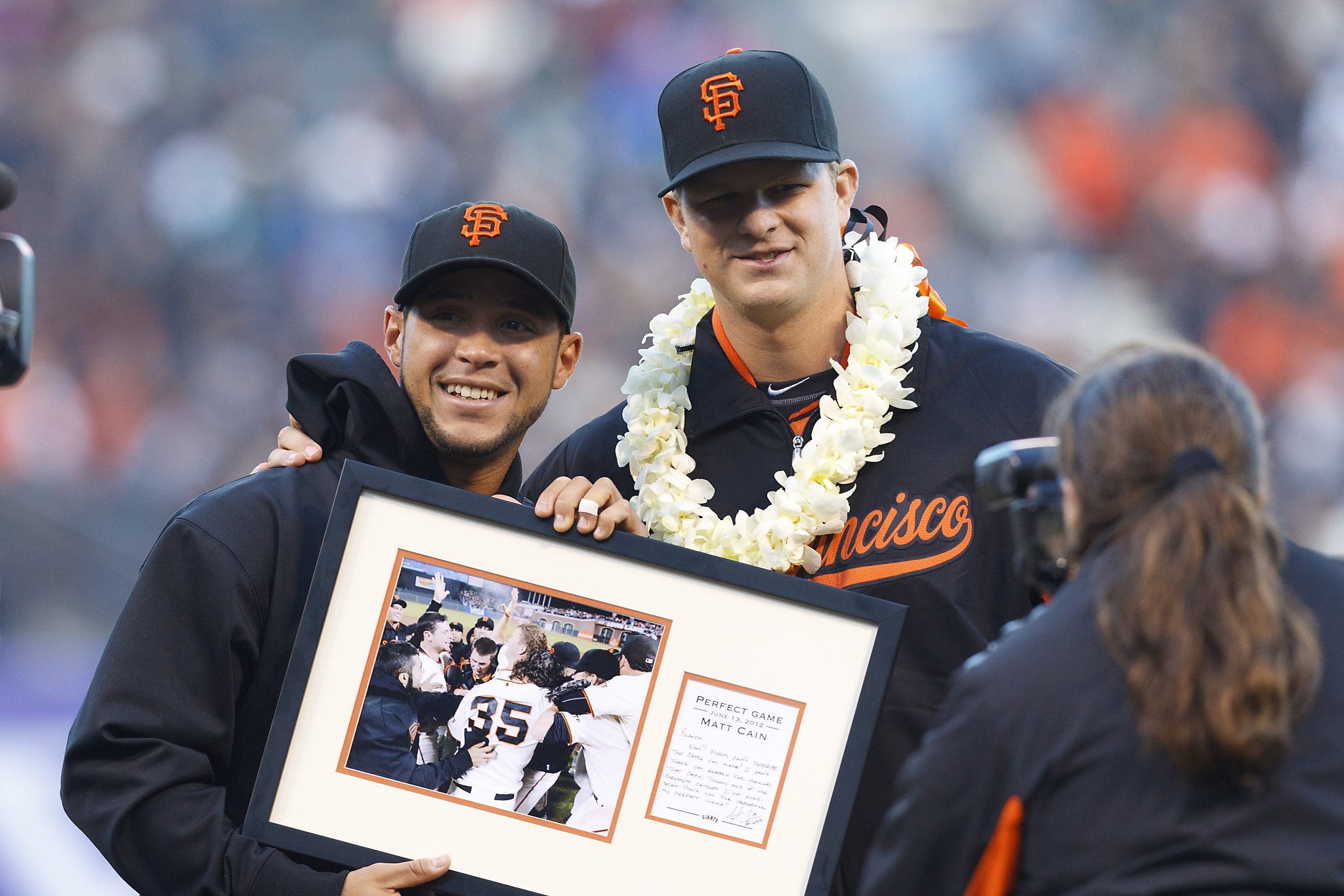 Giants welcome back an appreciative Gregor Blanco