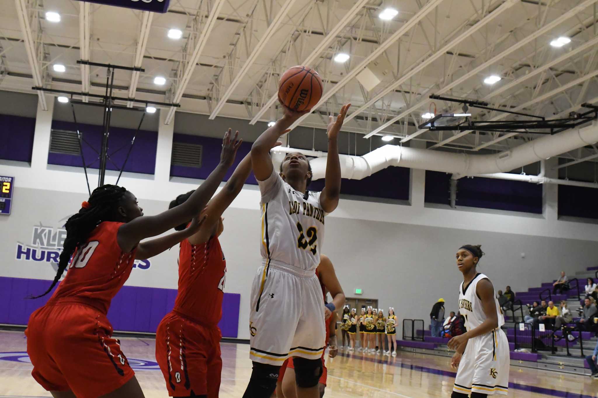 Liz Scott's double-double leads Klein Oak to first playoff victory