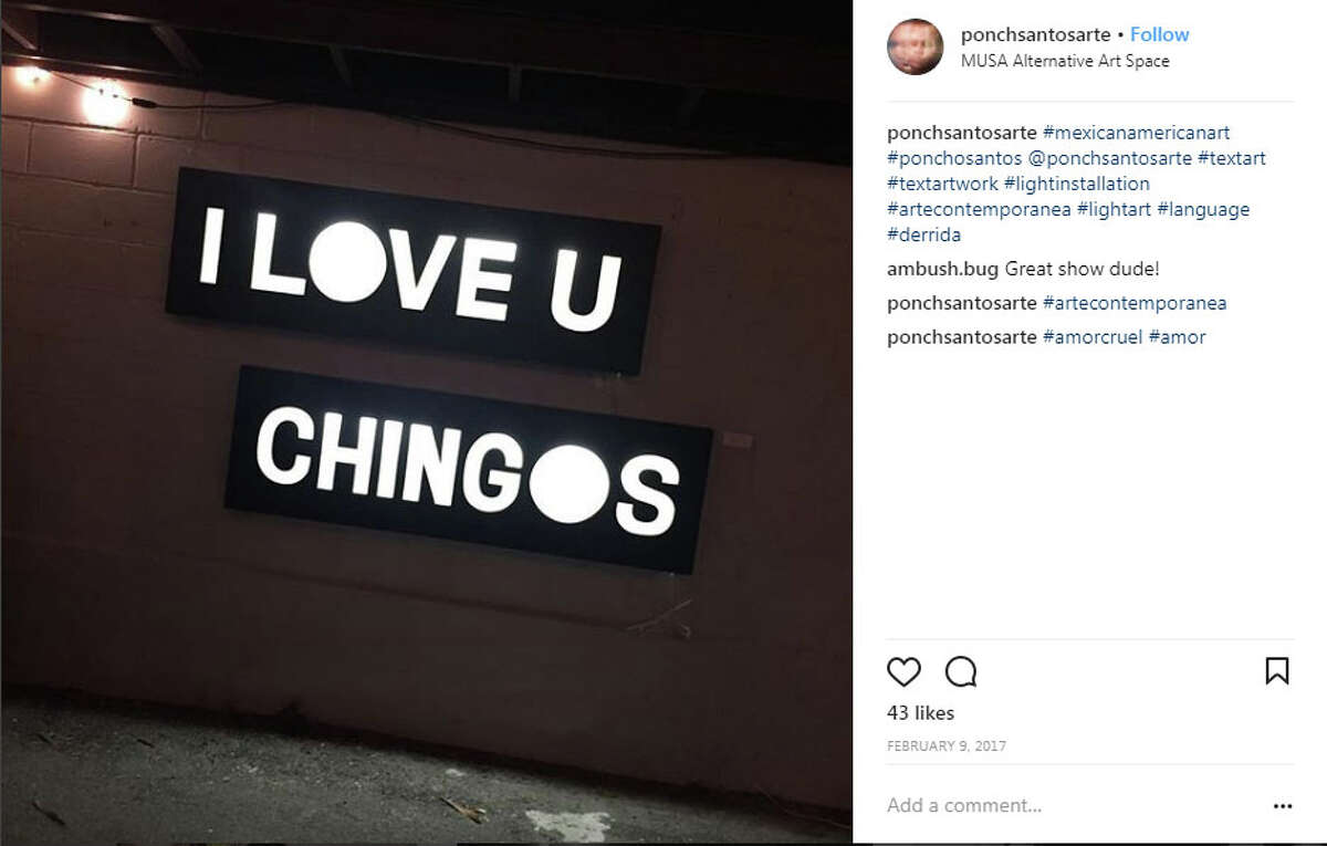 The story behind the iconic 'I Love U Chingos' sign, one of Laredo's ...