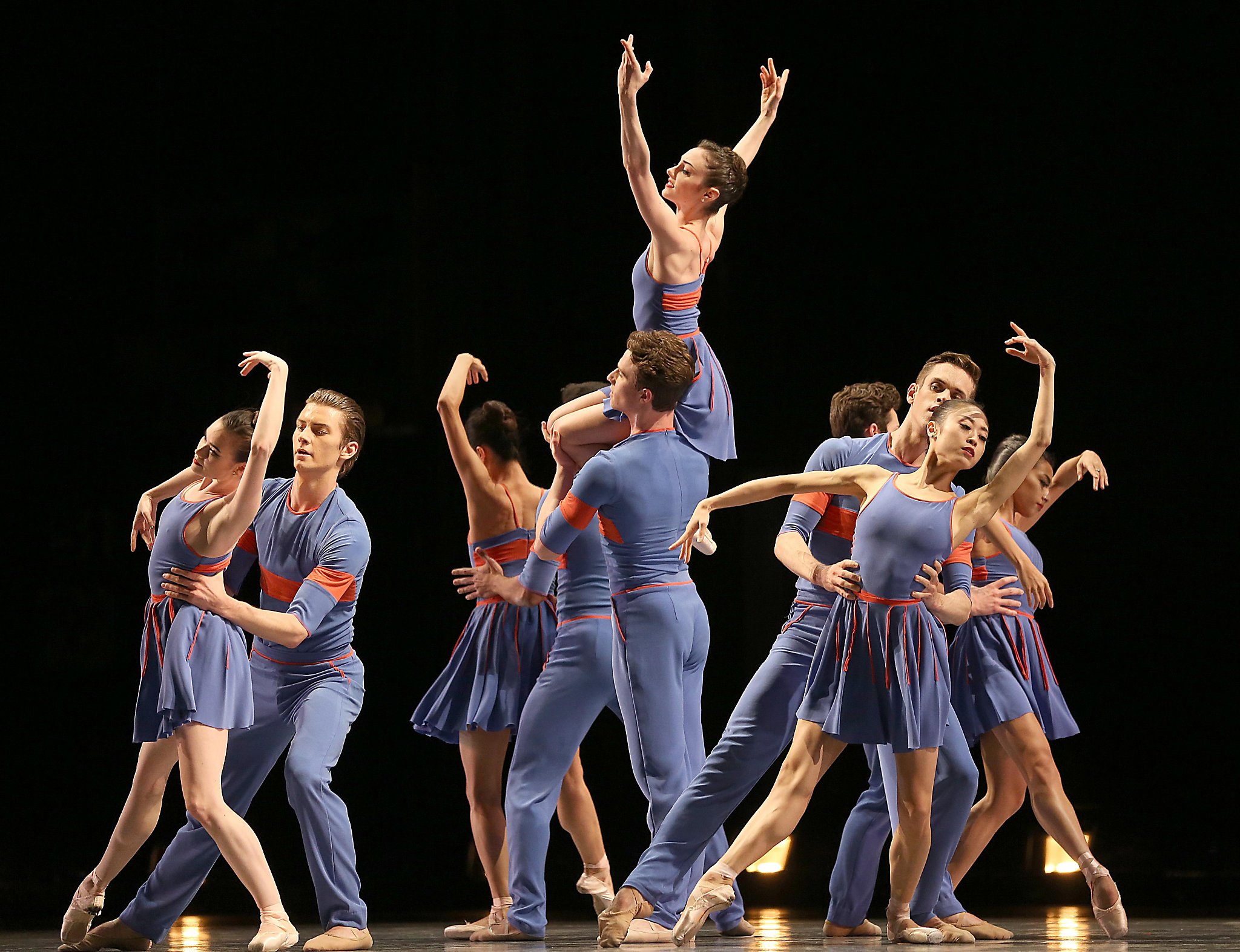 Balanchine’s ‘Serenade’ and Peck’s ‘Rodeo’ blend well in SF Ballet’s ...