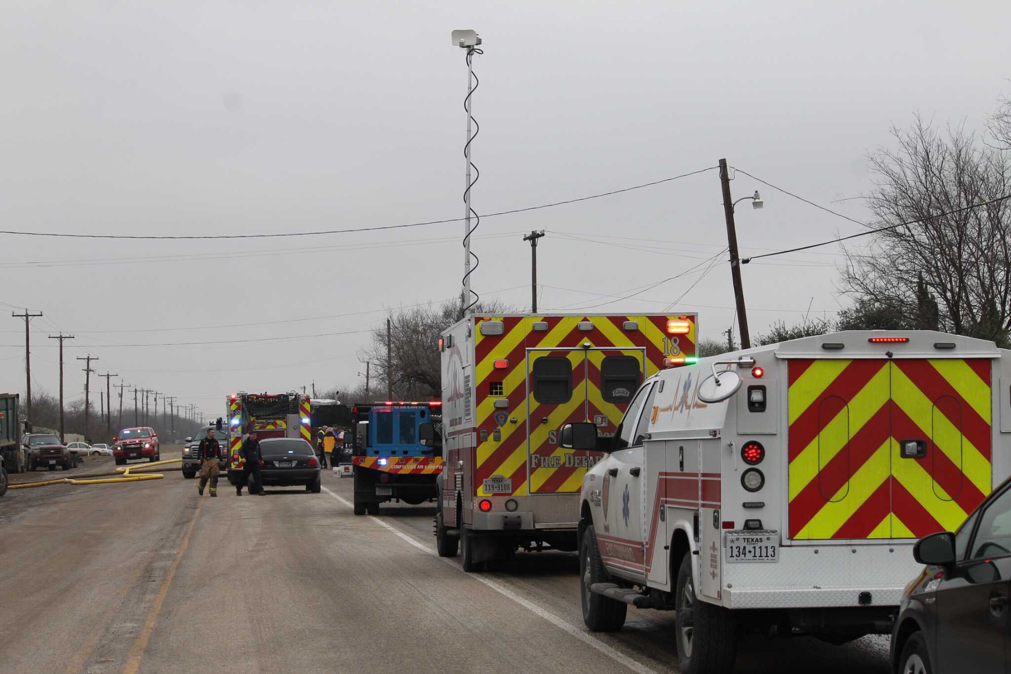 SAFD: Punctured gas tank sparks 'nasty' fire on East Side