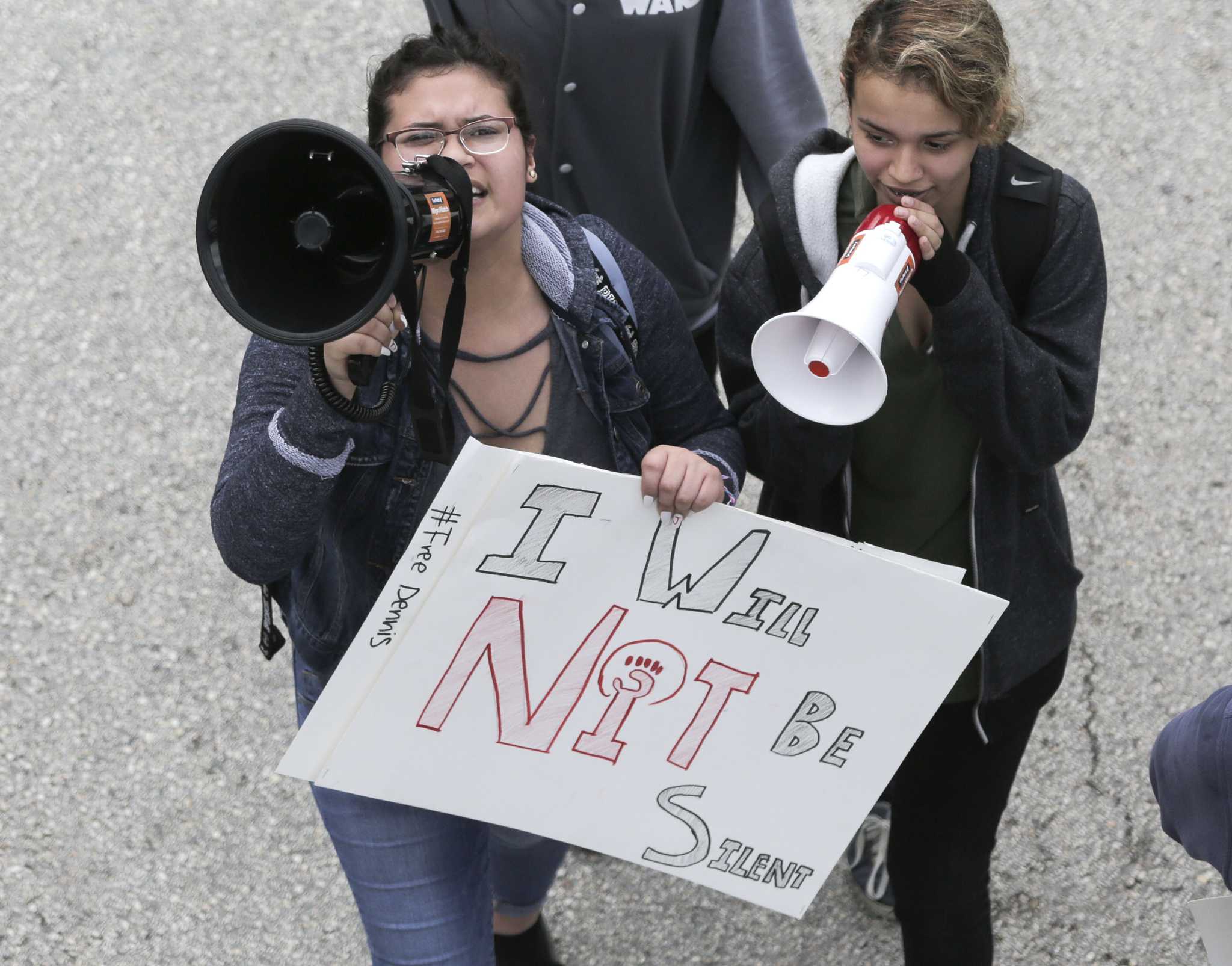 Austin High School students protest arrest of immigrant student booked ...