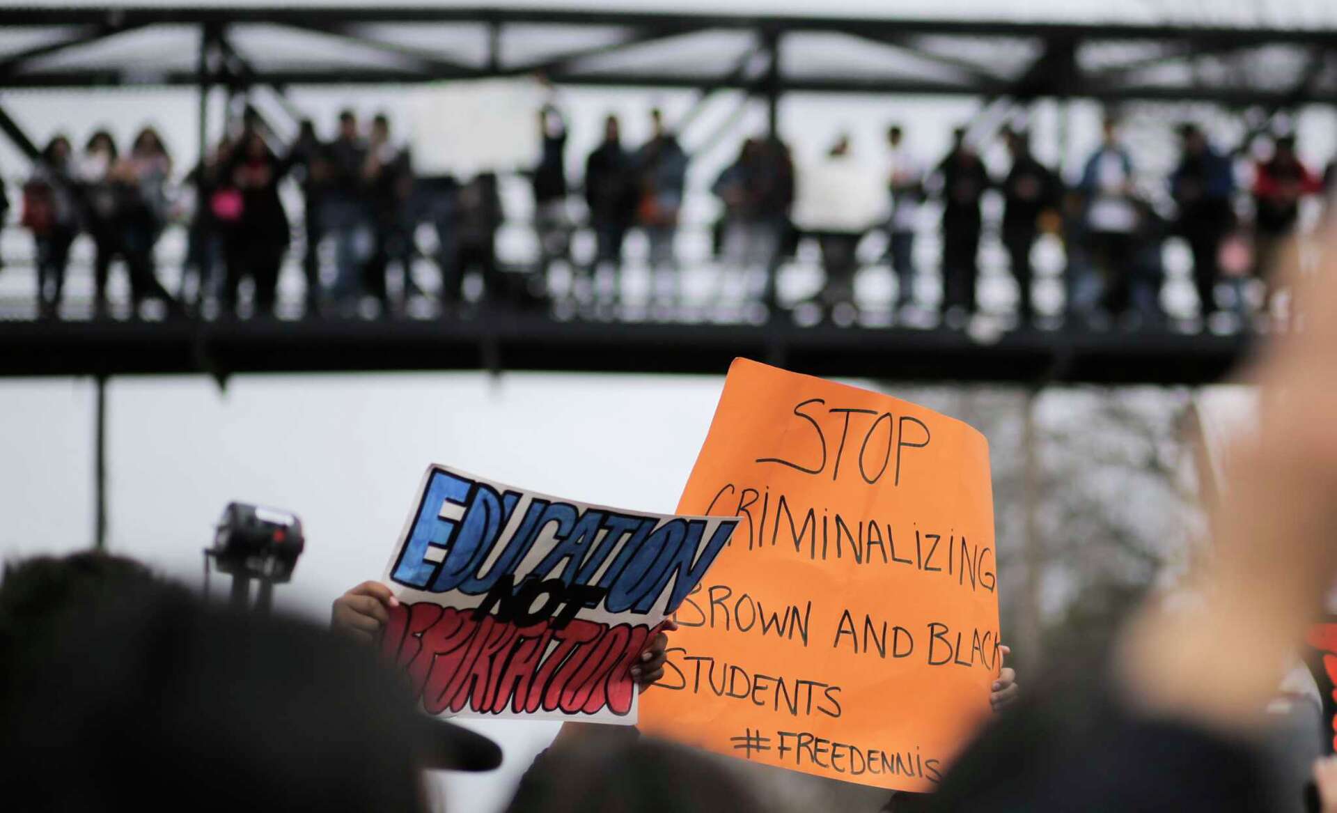 Austin High School students protest arrest of immigrant student booked ...