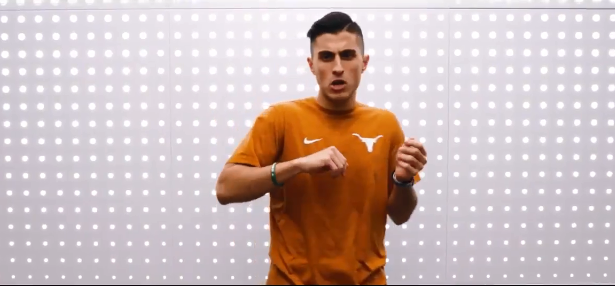 Meet the Texas student behind the Longhorns' rap video