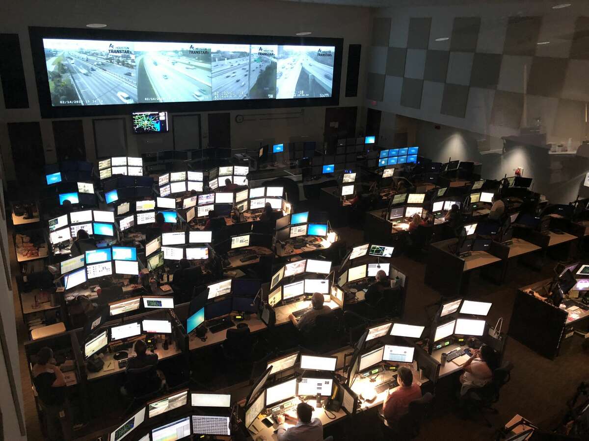 Look deep inside Houston TranStar, where your traffic news originates