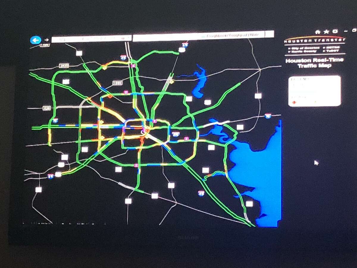 Look deep inside Houston TranStar, where your traffic news originates