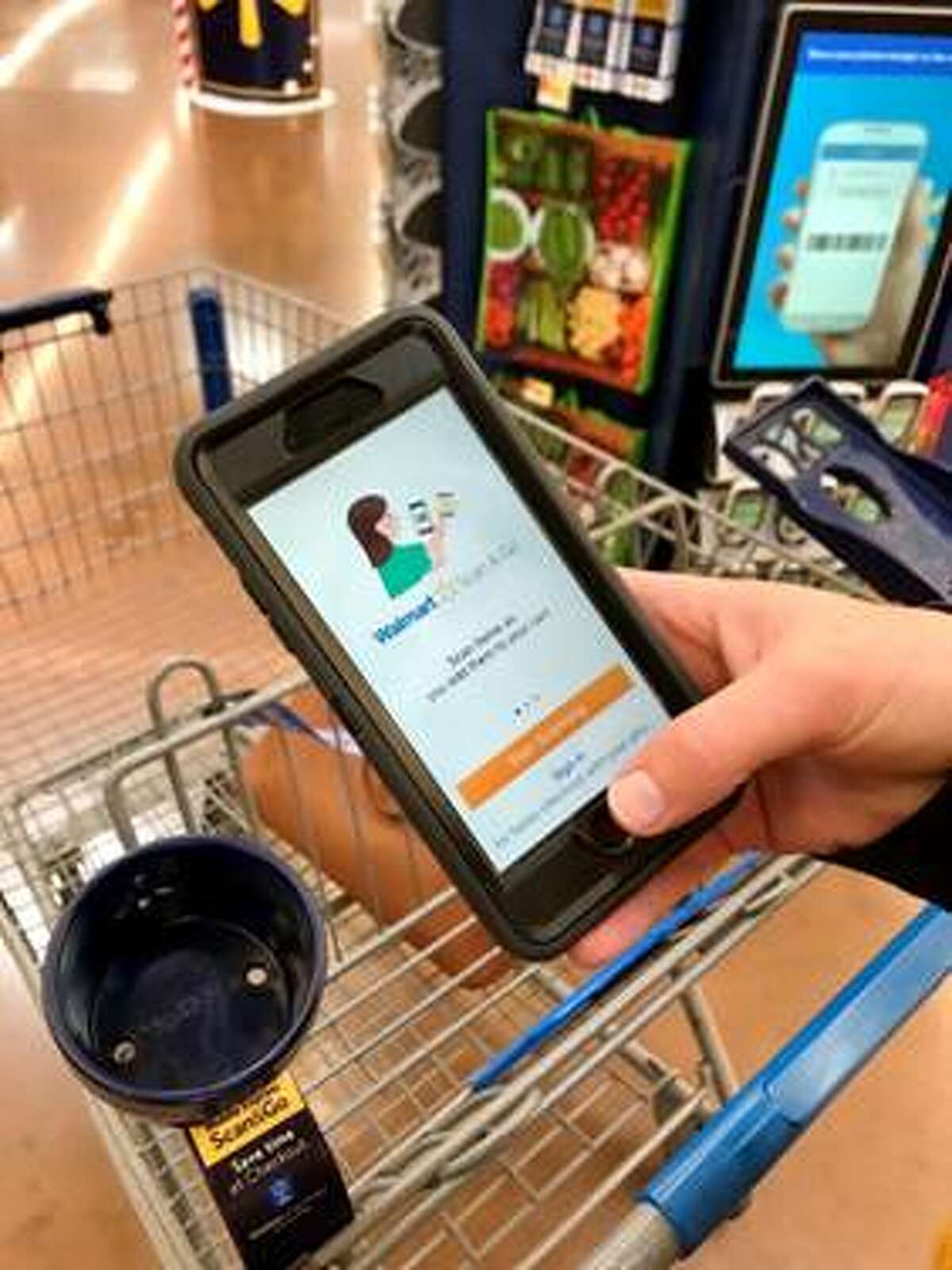 Walmart launches Scan & Go shopping at local stores