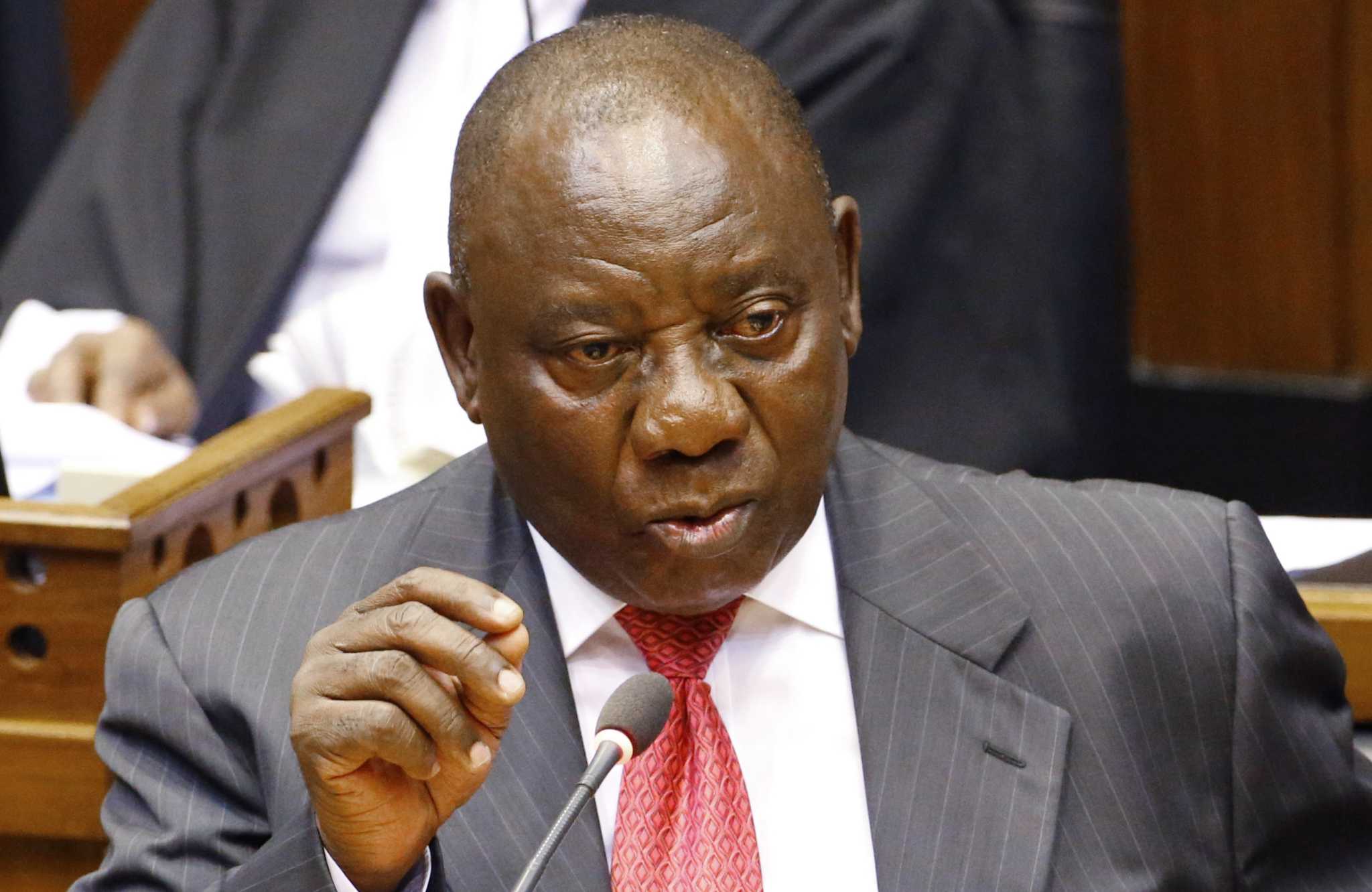 South African limbo ends with new president