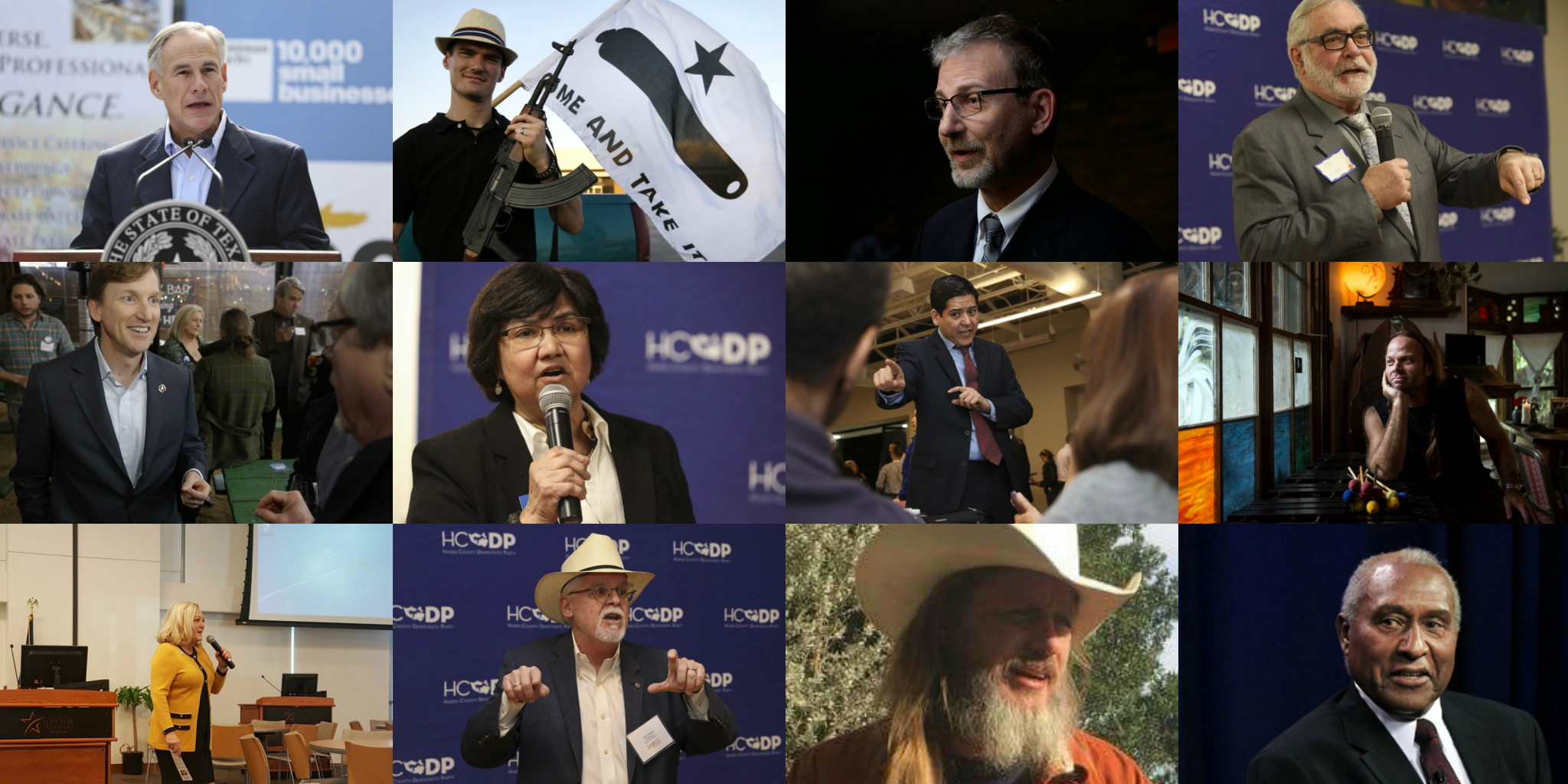 Here are the 12 candidates running for Texas governor this primary ...