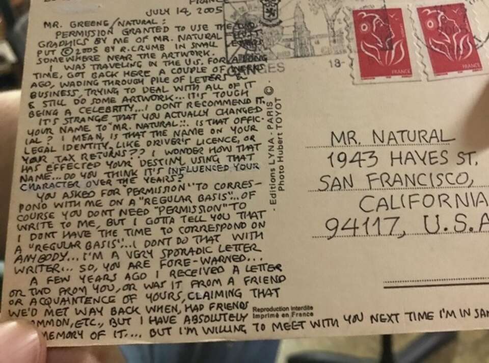 R. Crumb's Mr. Natural character is real and teaches music in SF