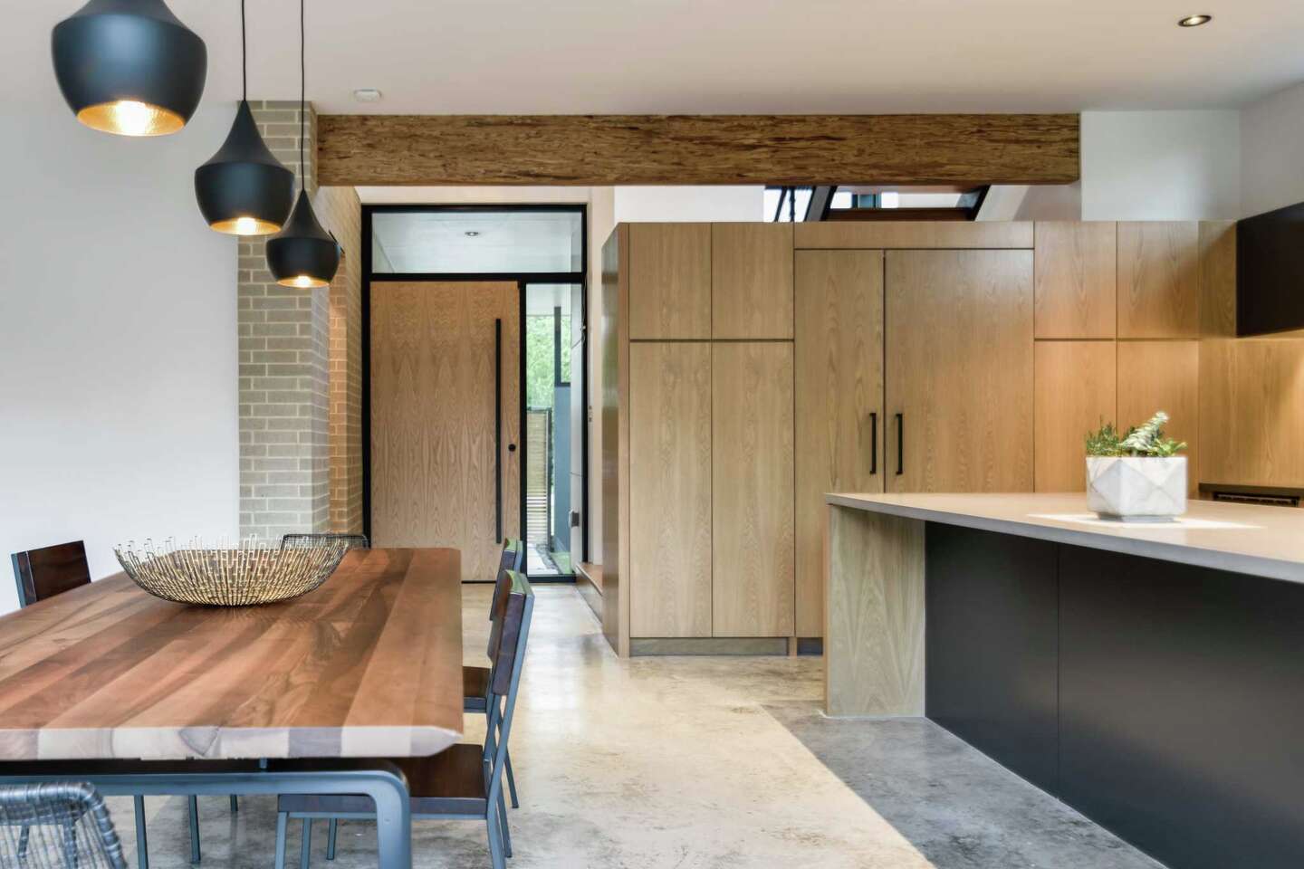 Modern meets Hindu design principles in Spring Branch home