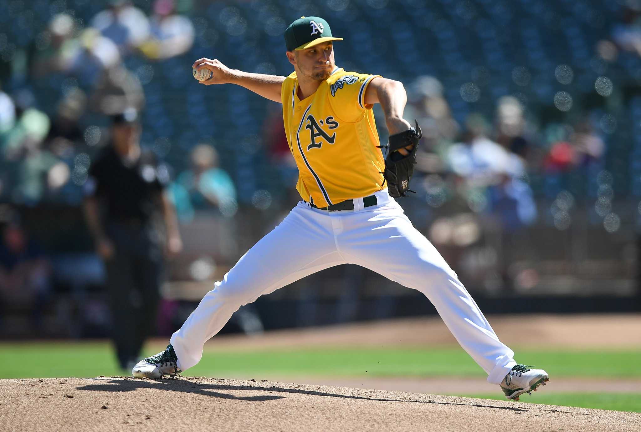 Kendall Graveman ready to lead A’s rotation
