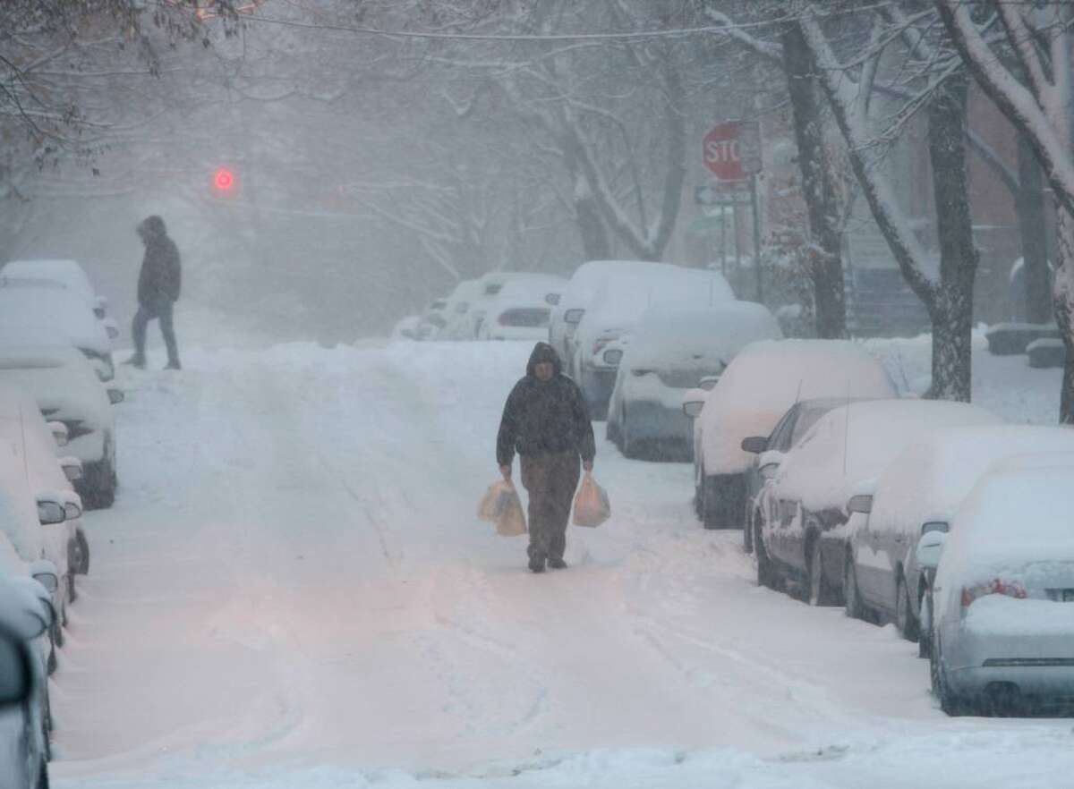 First big snowstorm hits