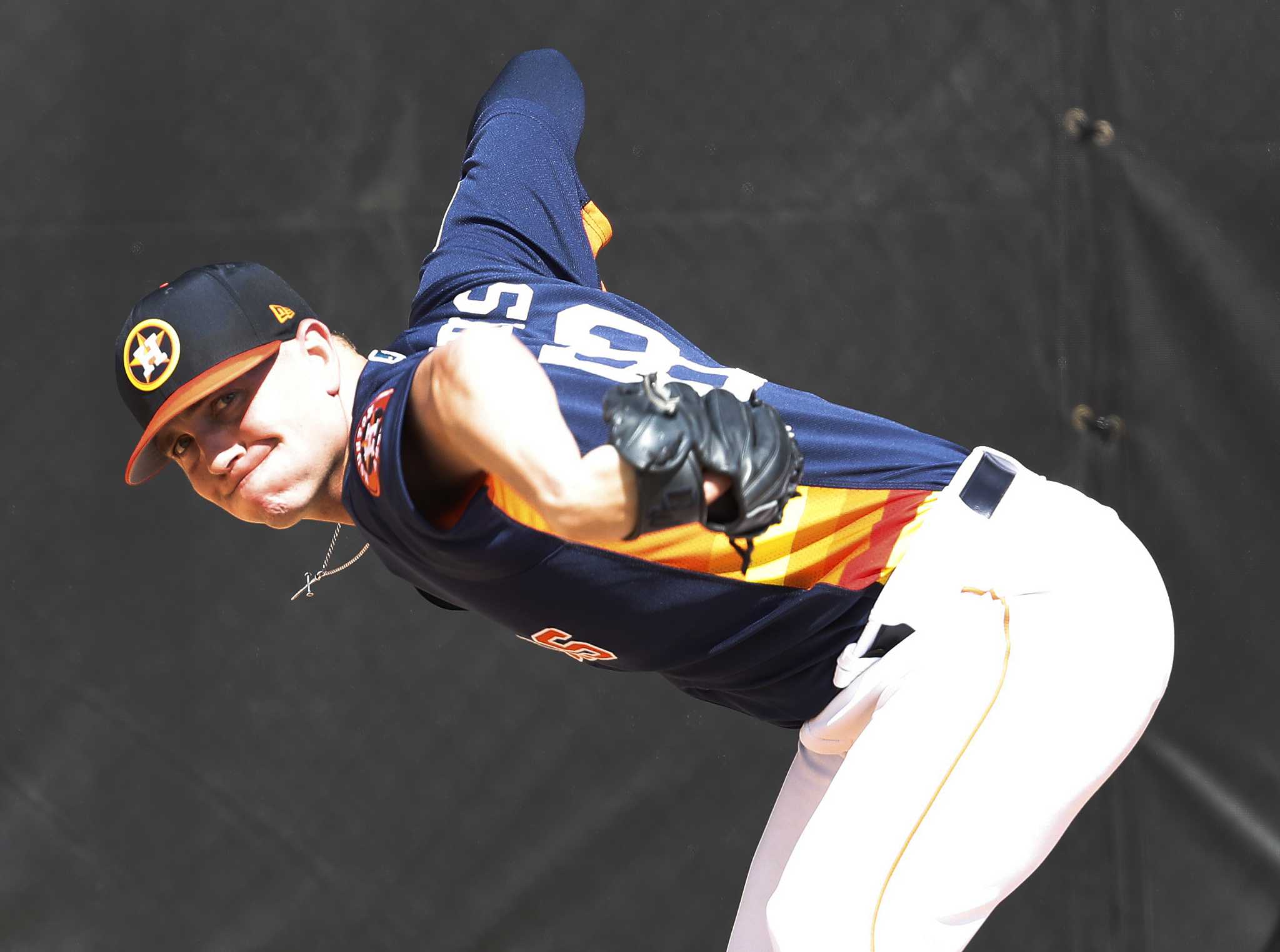 Poor outing aside, reliever Jacob Dorris an inspiration, says Astros ...