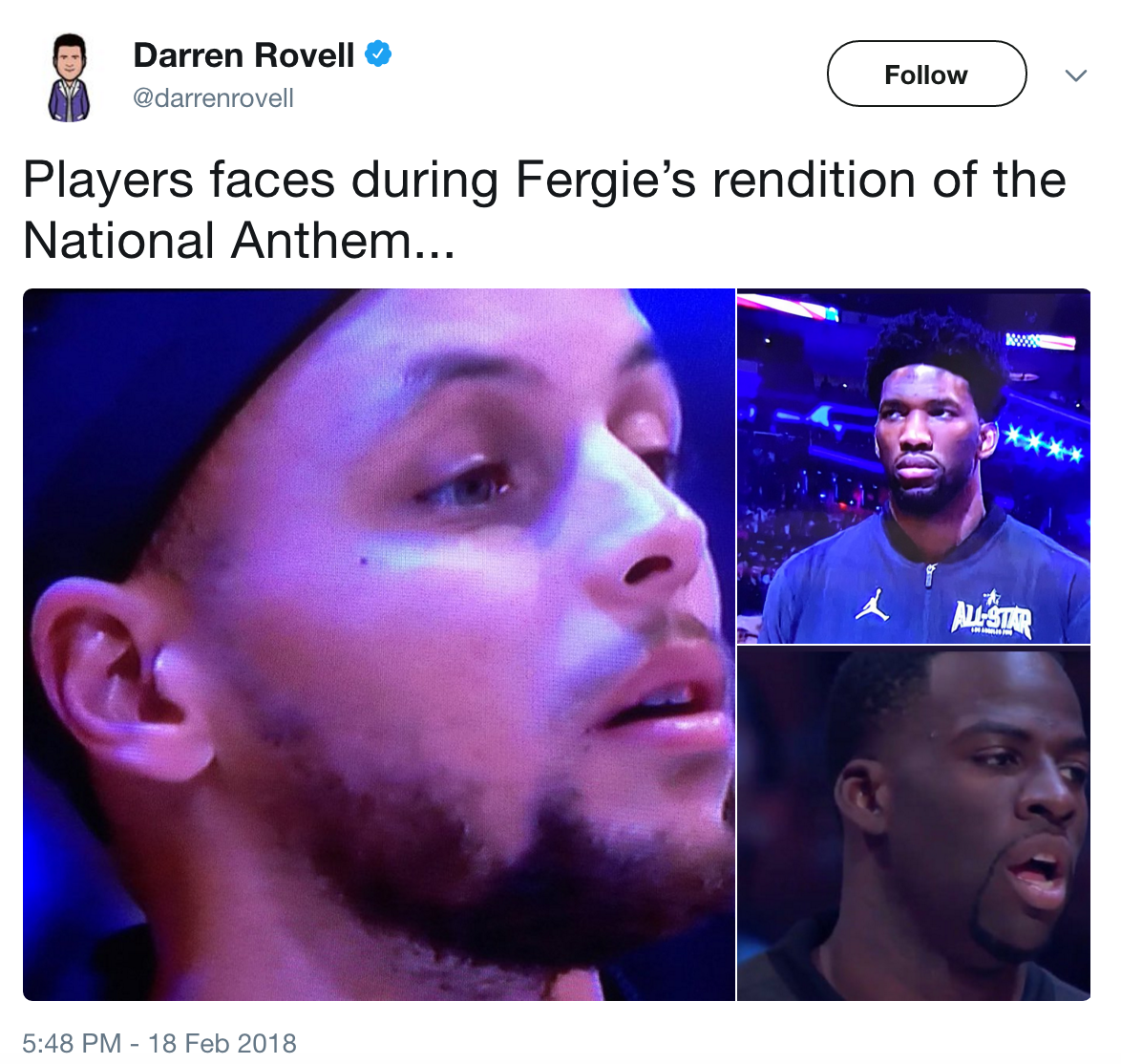 Twitters Collective Ears Bleed After Fergie Performs The National Anthem