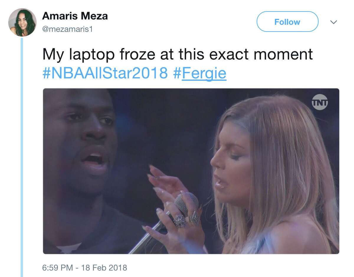 Twitter's collective ears bleed after Fergie performs the National Anthem