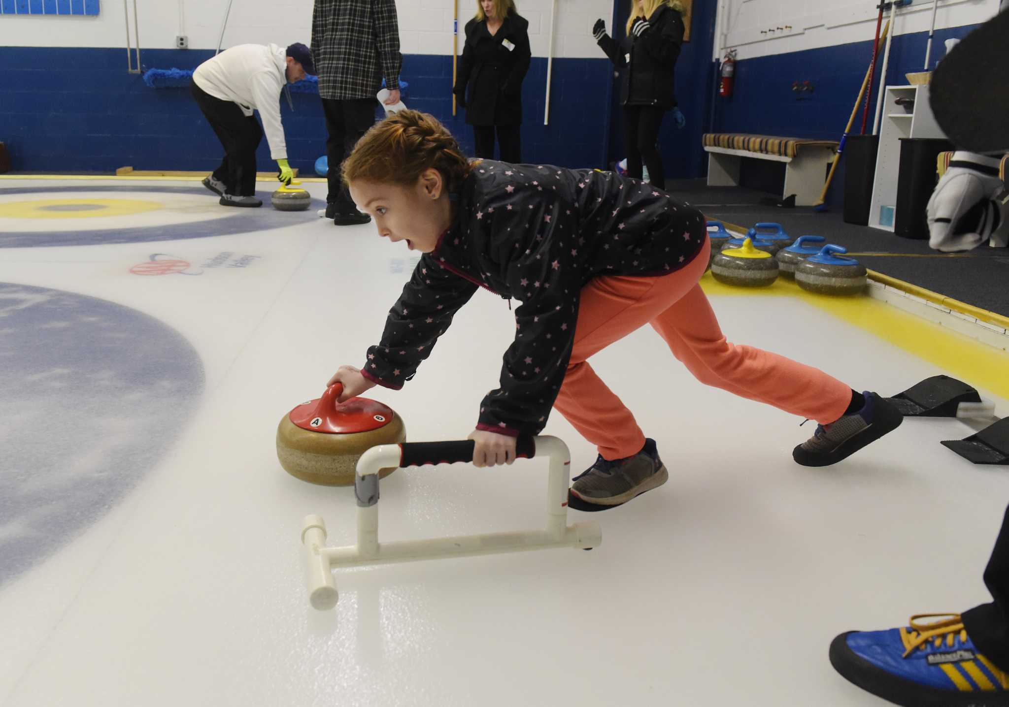 Photos: Albany Curling Club's Winter Olympic Open House