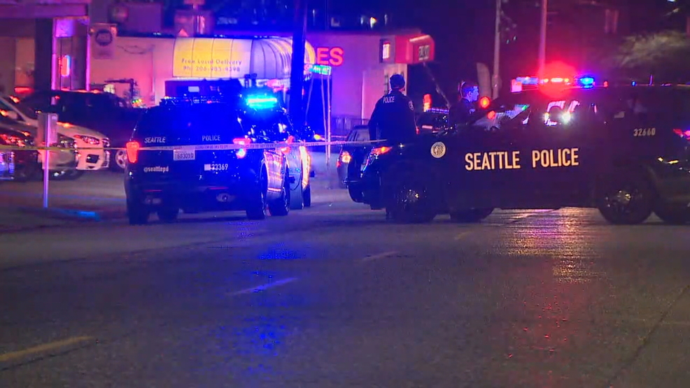 Man shot dead by Seattle police following chase, car crash