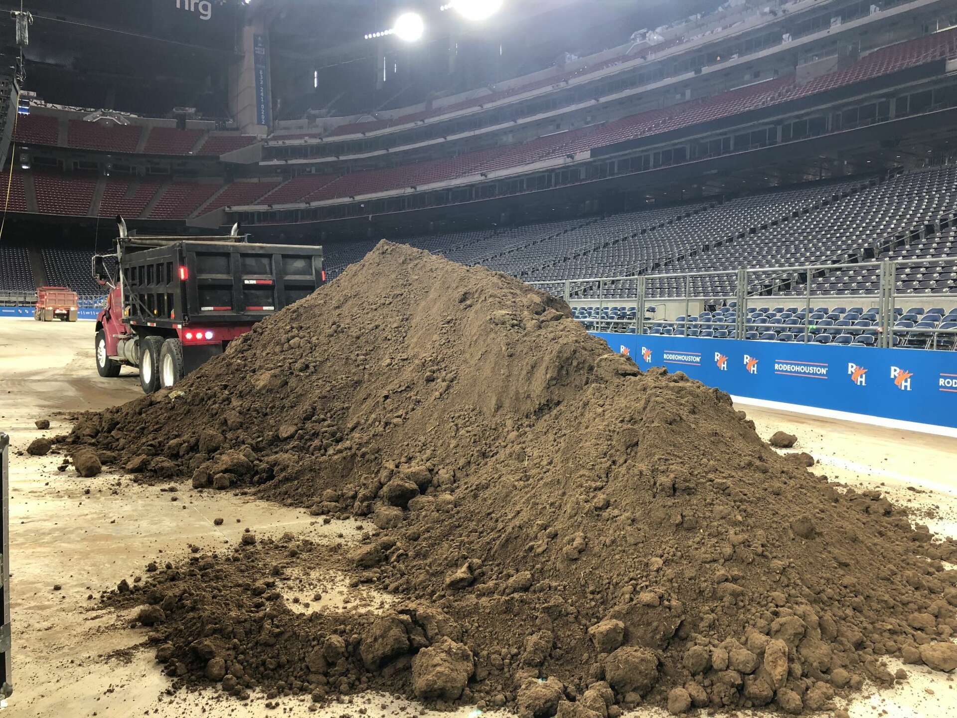 The dirt at RodeoHouston is a very special kind of dirt