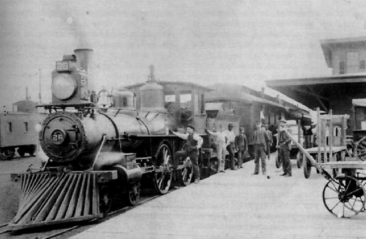 After railroad arrived in 1877, S.A. became important crossroad