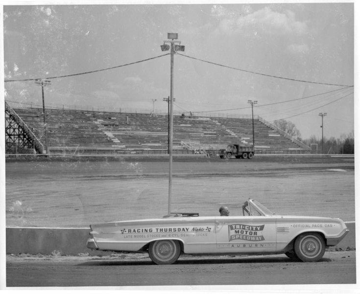 Throwback -- auto racing